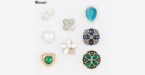 Pearl buttons，rhinestone buttons，-DH TEXTILE
