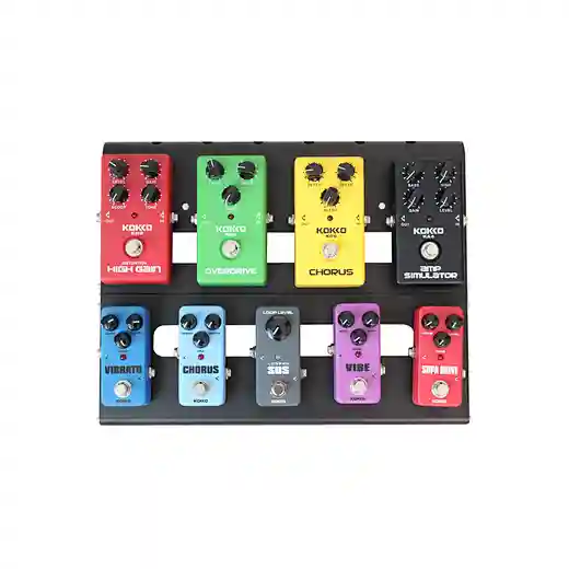 pedalboard,guitar pedalboard, guitar effects pedalboard