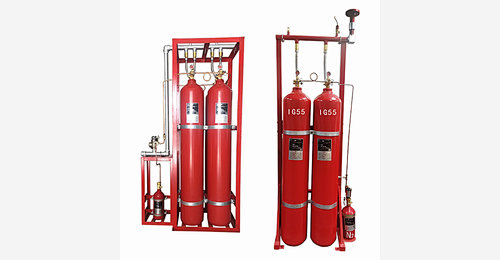 Inert Gas Fire Suppression System