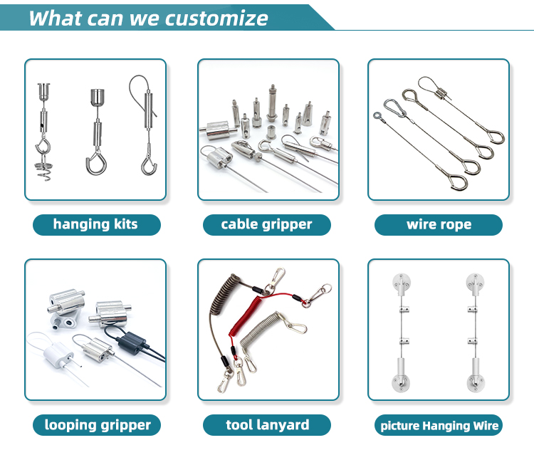 cable wire gripper , brass cable gripper , steel cable gripper - XRHARDWARE
