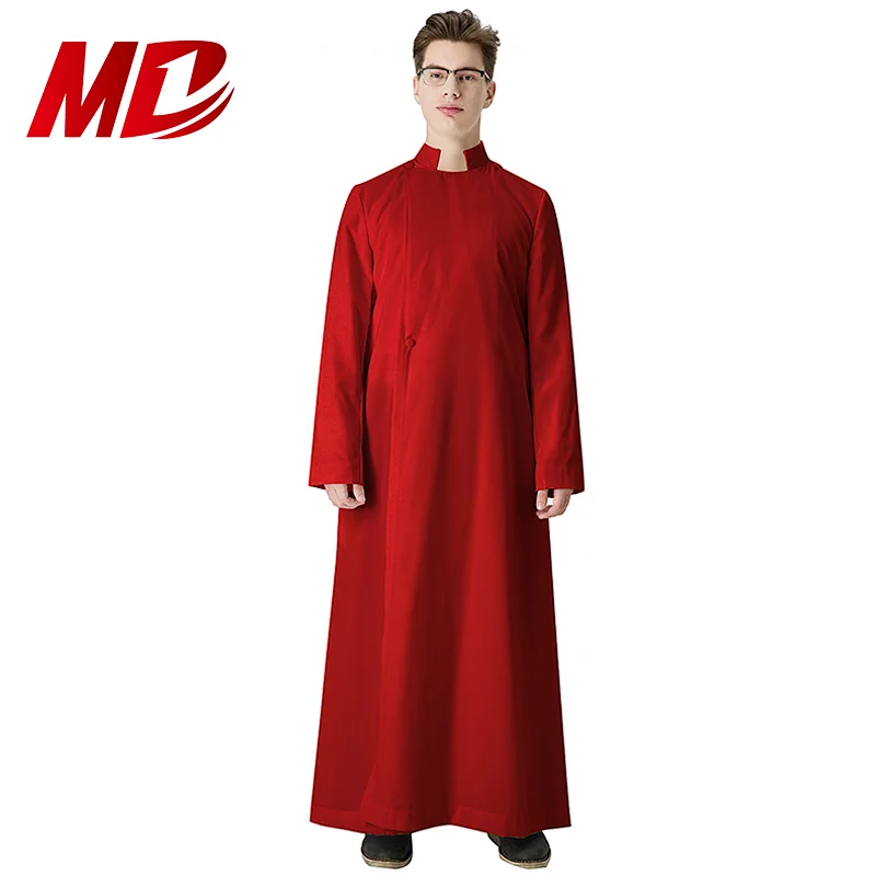 Matte Polyester Anglican Clergy Cassock Robe of Church Uniform Hangzhou ...