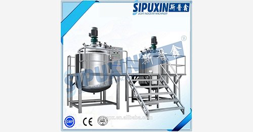 cosmetic emulsifier mixer, chemical machinery for daily using, cream ...
