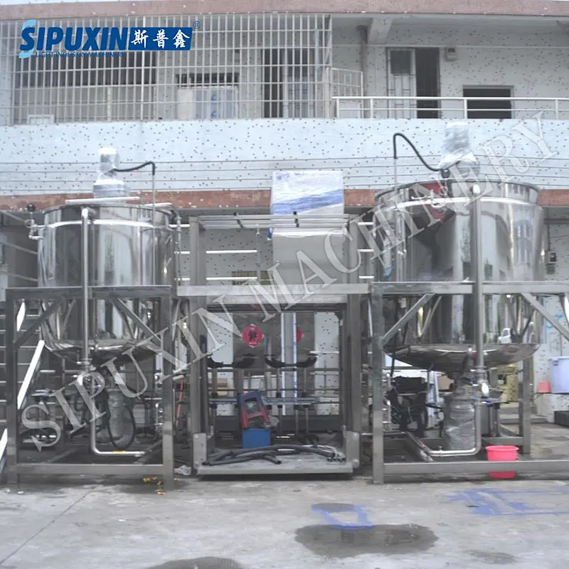 paste mixing machine , - GUANGZHOU SIPUXIN LIGHT INDUSTRY MACHINERY CO.,LTD