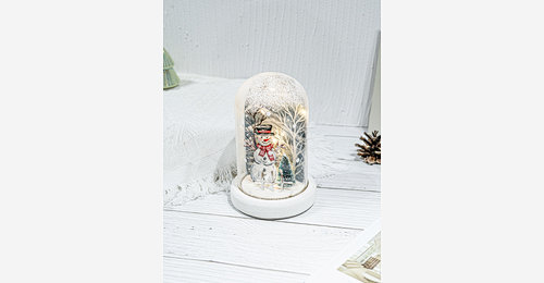LED glass cover with xmas scene from China Manufacturer - NINGBO TOP ...