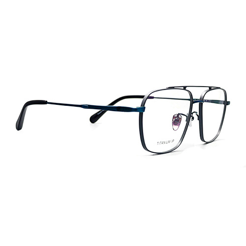 DTYST047 Titanium double bridge fashion frame glasses