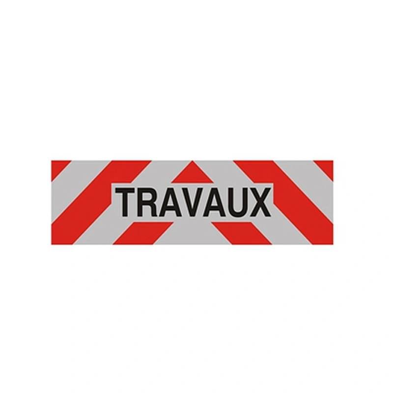 Flat TRAVAUX sign TRAVAUX Marker Board