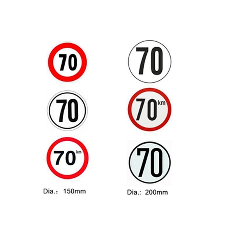 Water Proof Speed limit traffic sign