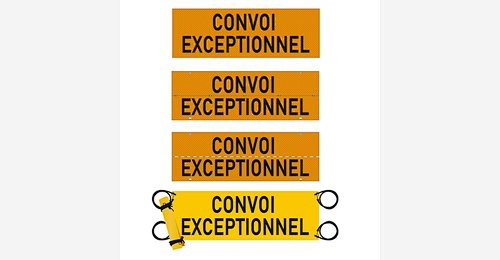 Convoi Exceptionnel Signs Marker Board