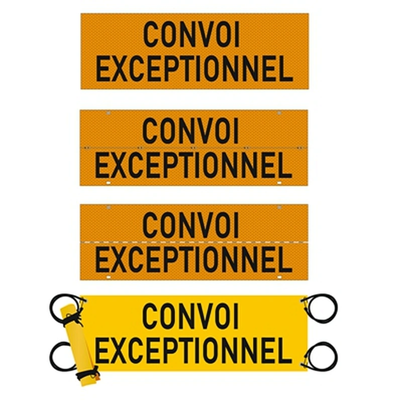 Convoi Exceptionnel Signs Marker Board