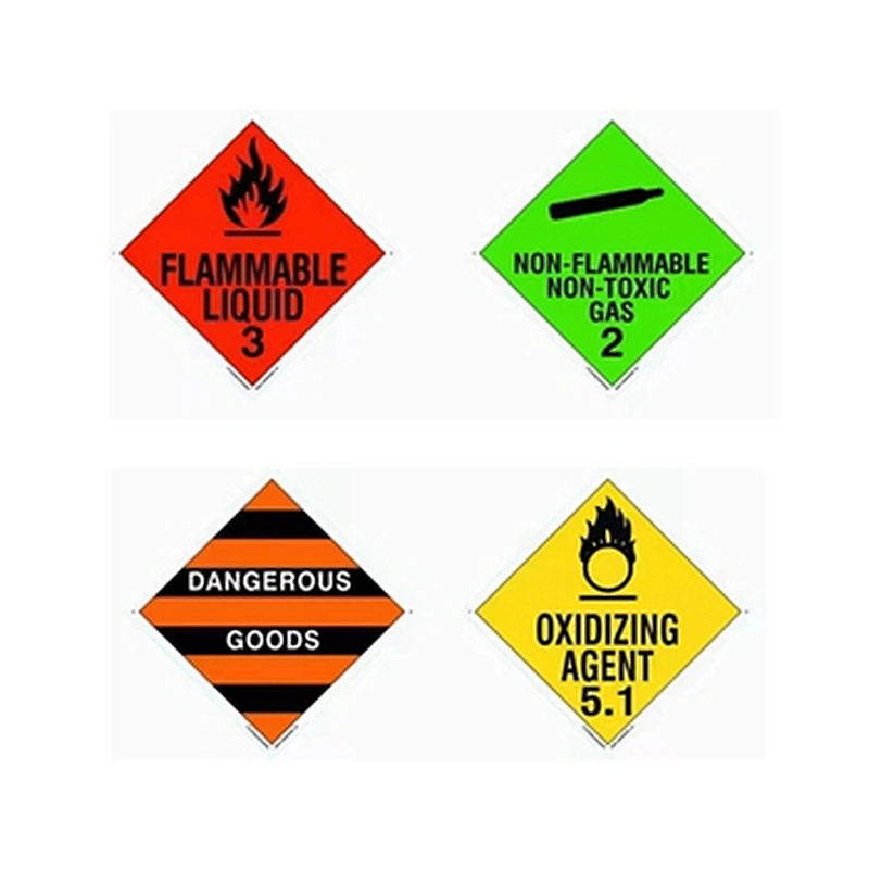 Dangerous goods sign ADR Labels