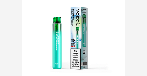 vozol neon 800 puff disposable vape with tpd