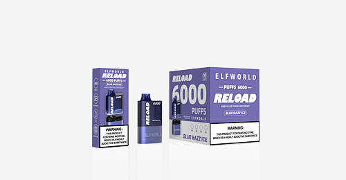 elfworld reload 6000 kit puff disposable vape