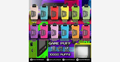 GAME PUFF , 10000 Puffs , rechargeable - Baish Limited