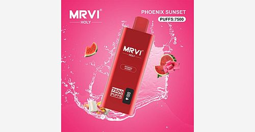 MRVI HOLY 7500 Puff Disposable Vape - Long-Lasting Rechargeable Vape Pen
