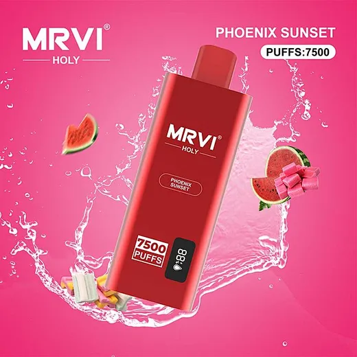 MRVI HOLY 7500 Puff Disposable Vape - Long-Lasting Rechargeable Vape Pen