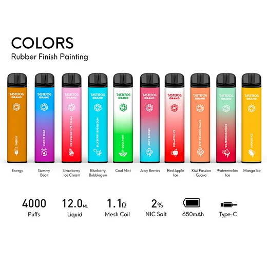 Tastefog Grand 4000 Puffs Disposable Vape