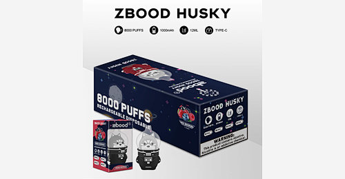 Space Husky pod 8000 puff disposable vape