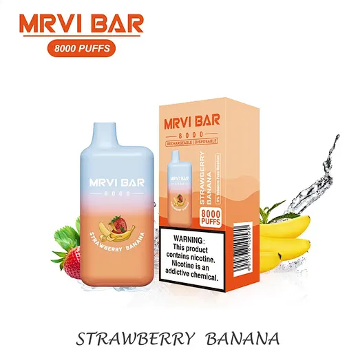 MRVI BAR MR8000 8000 Puff Disposable Vape - Versatile Rechargeable Vape