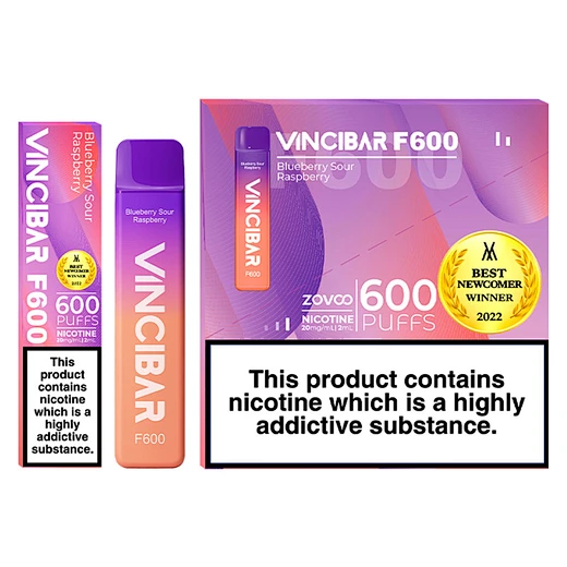 Zovoo DRAGBAR F600 Disposable Vape - Premium Flavors & Portability