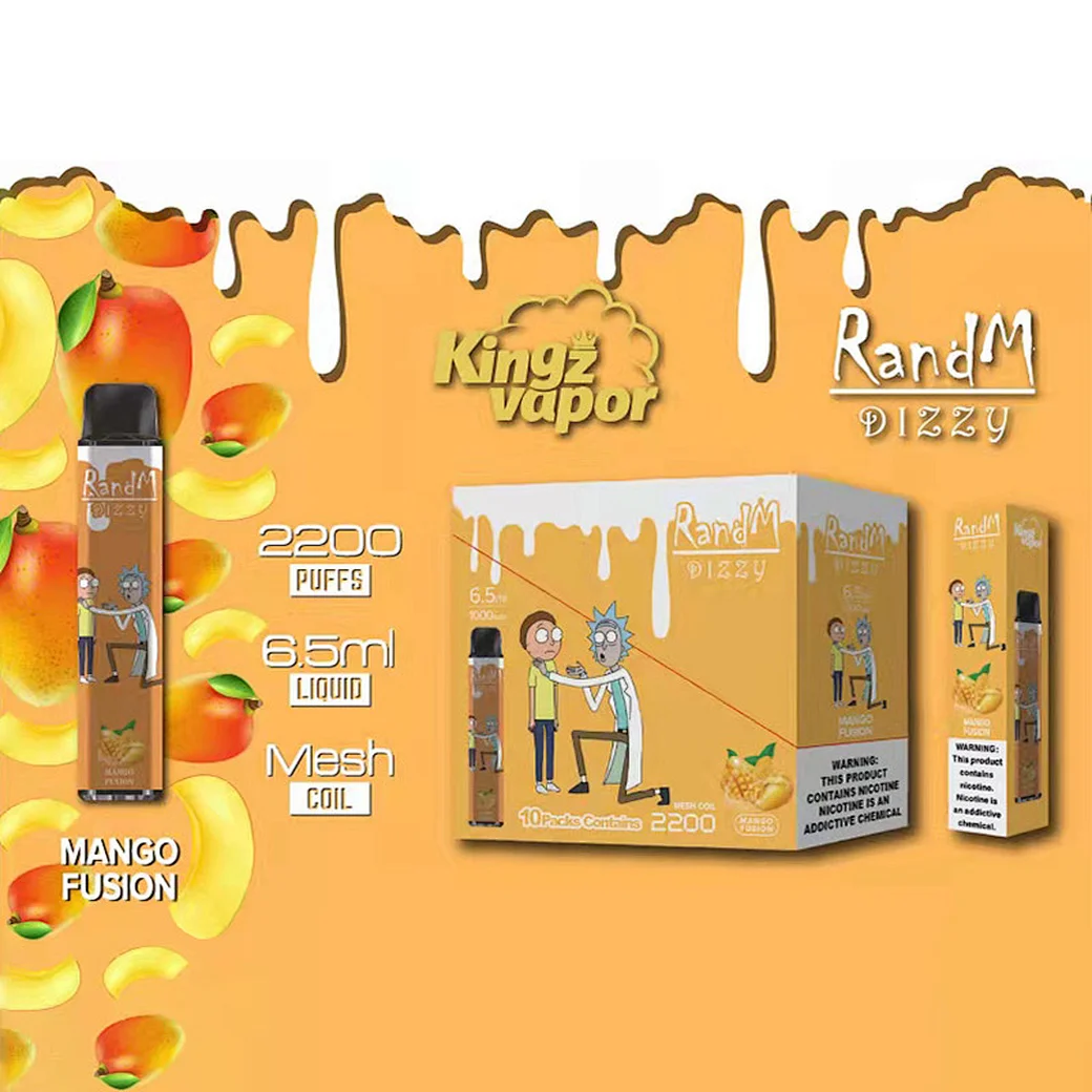 RANDM Dizzy 2000 Puffs Disposable vape Pod Kit