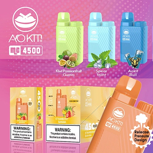 AOKIT mc4500 4500 puff disposable vape