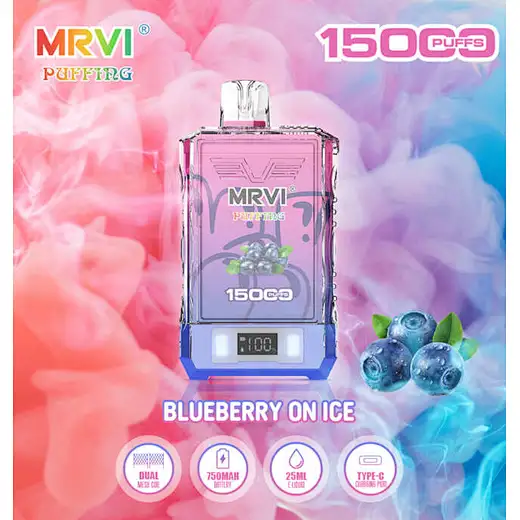 MRVI PUFFING 15000 Puff Disposable Vape - Extended-Use Rechargeable Vape