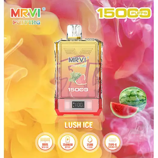 MRVI PUFFING 15000 Puff Disposable Vape - Extended-Use Rechargeable Vape