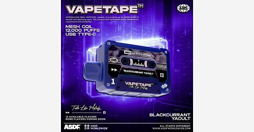 VAPETAPE 12000 , High-Capacity Disposable Vape , 12000 Puffs - Baish ...