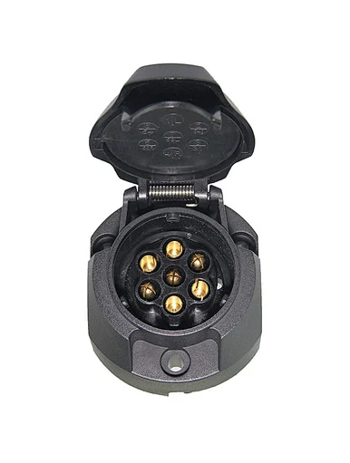 7pin 12v Nylon Trailer Socket , 7 pin trailer receptacle , 7 pin towing ...