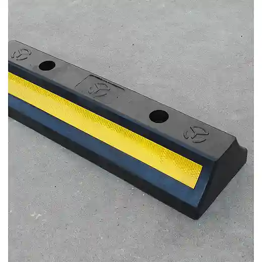 Durable Car parking stopper rubber For Parking Lots