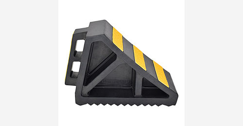 Yellow Reflective Strips, Mini wheel chocks with handle