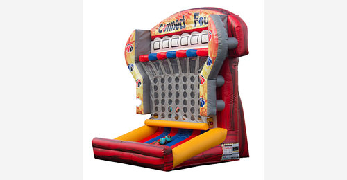 connect four giant basketball inflatable shots bounce game board for ...