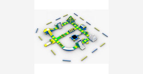 inflatables water parks trampoline park obstacle course